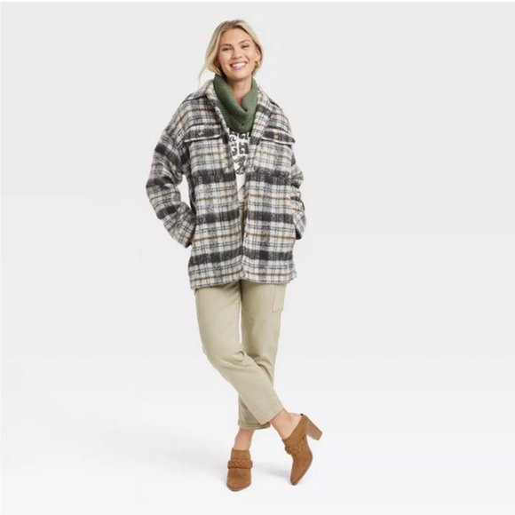 Universal Thread | Jackets & Coats | Universal Thread Brushed Oversized ...